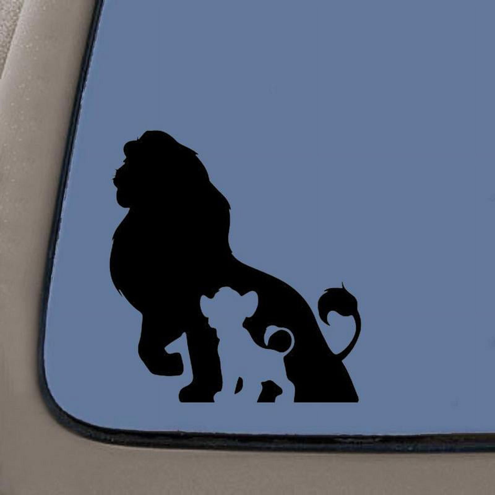Lion King Father Son Mufasa Simba Inspired Decal Sticker | 6-Inches By ...