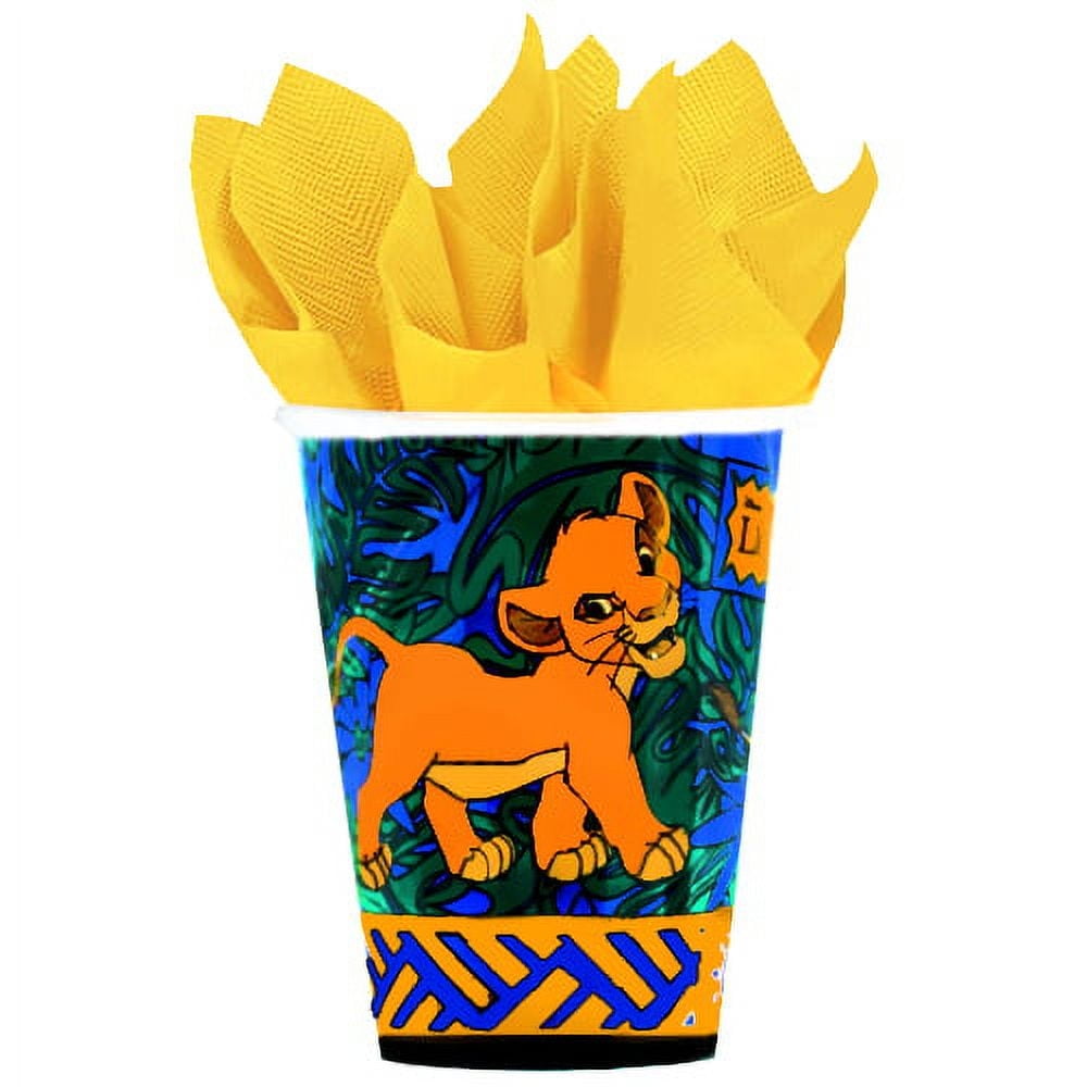 Lion King 'Jungle Friends' 9oz White Paper Cups (Set of 8) - Walmart.com