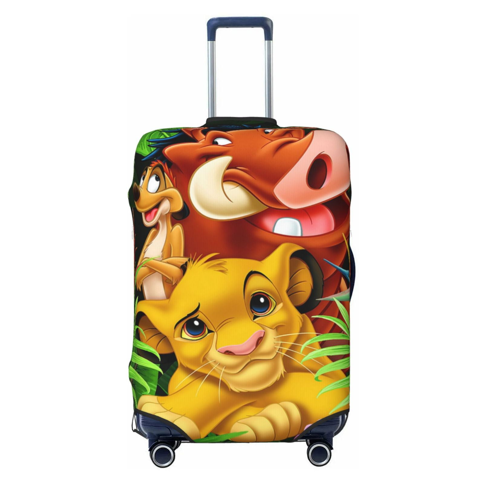 Lion Kin Luggage Suitcase Covers Elastic Washable Cartoon Luggage ...