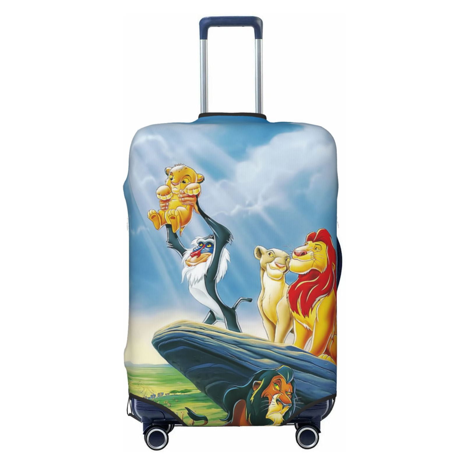 Lion Kin Luggage Suitcase Covers Elastic Washable Cartoon Luggage ...