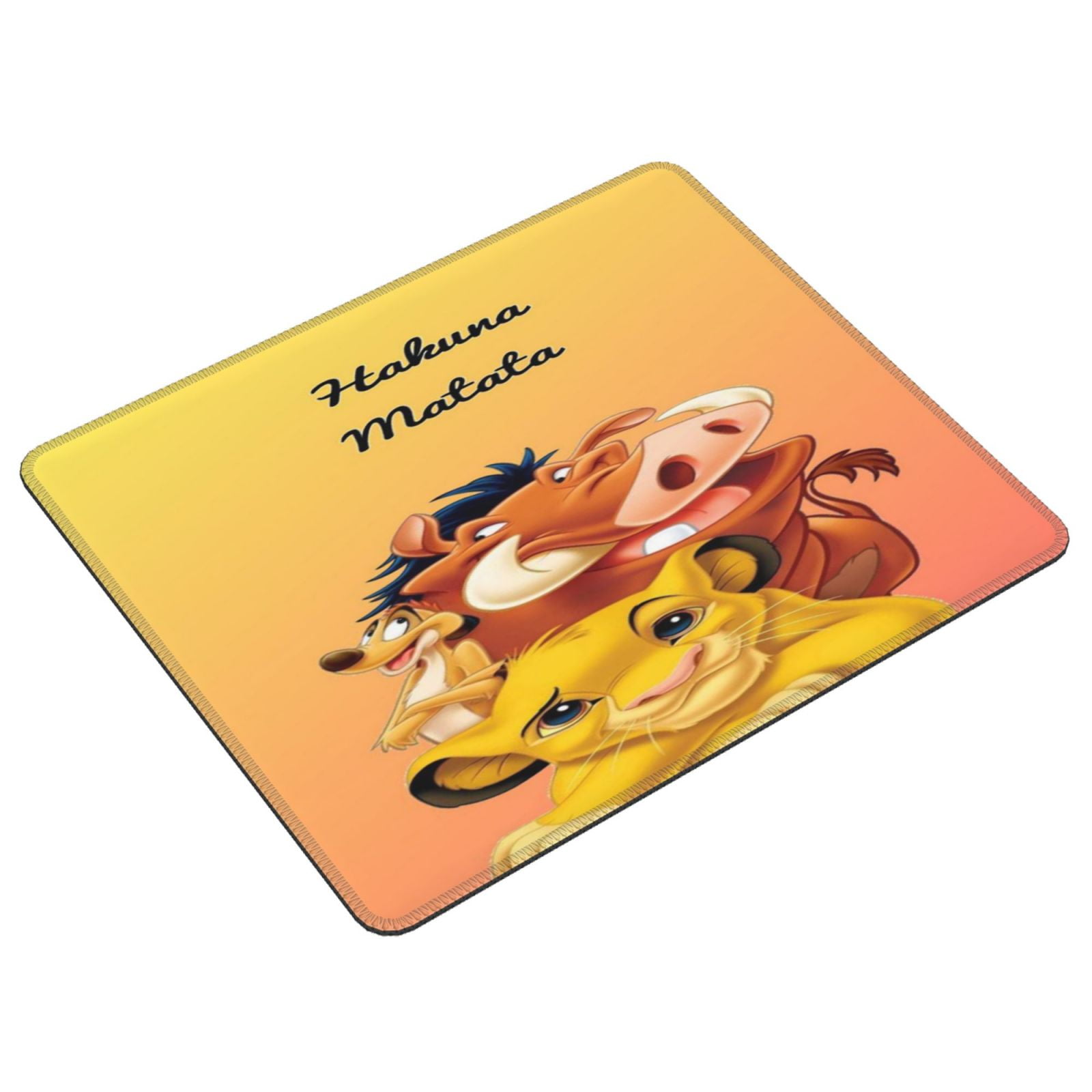 Lion Kin Mousepad Rectangle Cartoon Printed Non-Slip Rubber Base Mouse ...