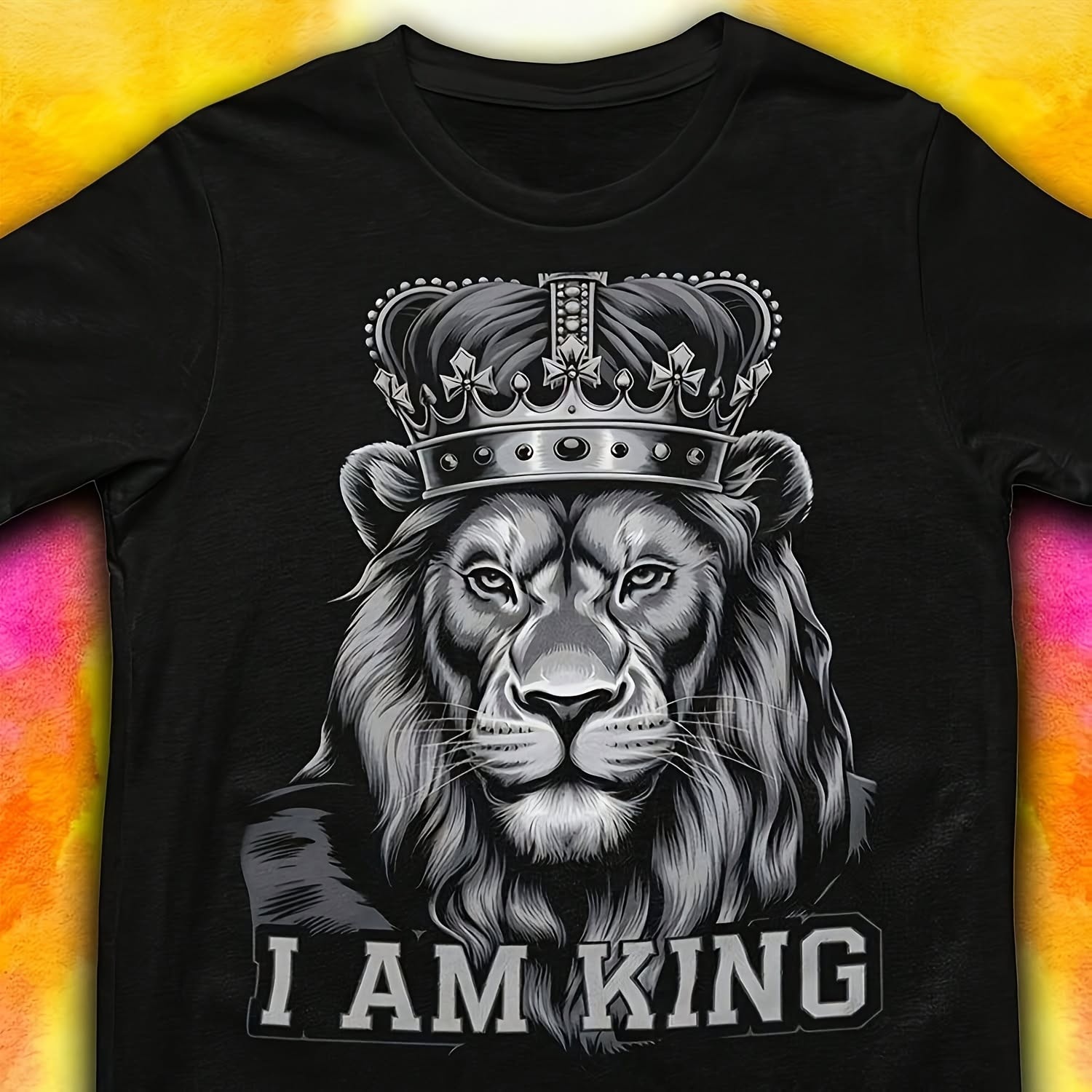 Lion King Shirt, I Am King rel, Lion Face Clog, King Of Jungle , Mestic ...