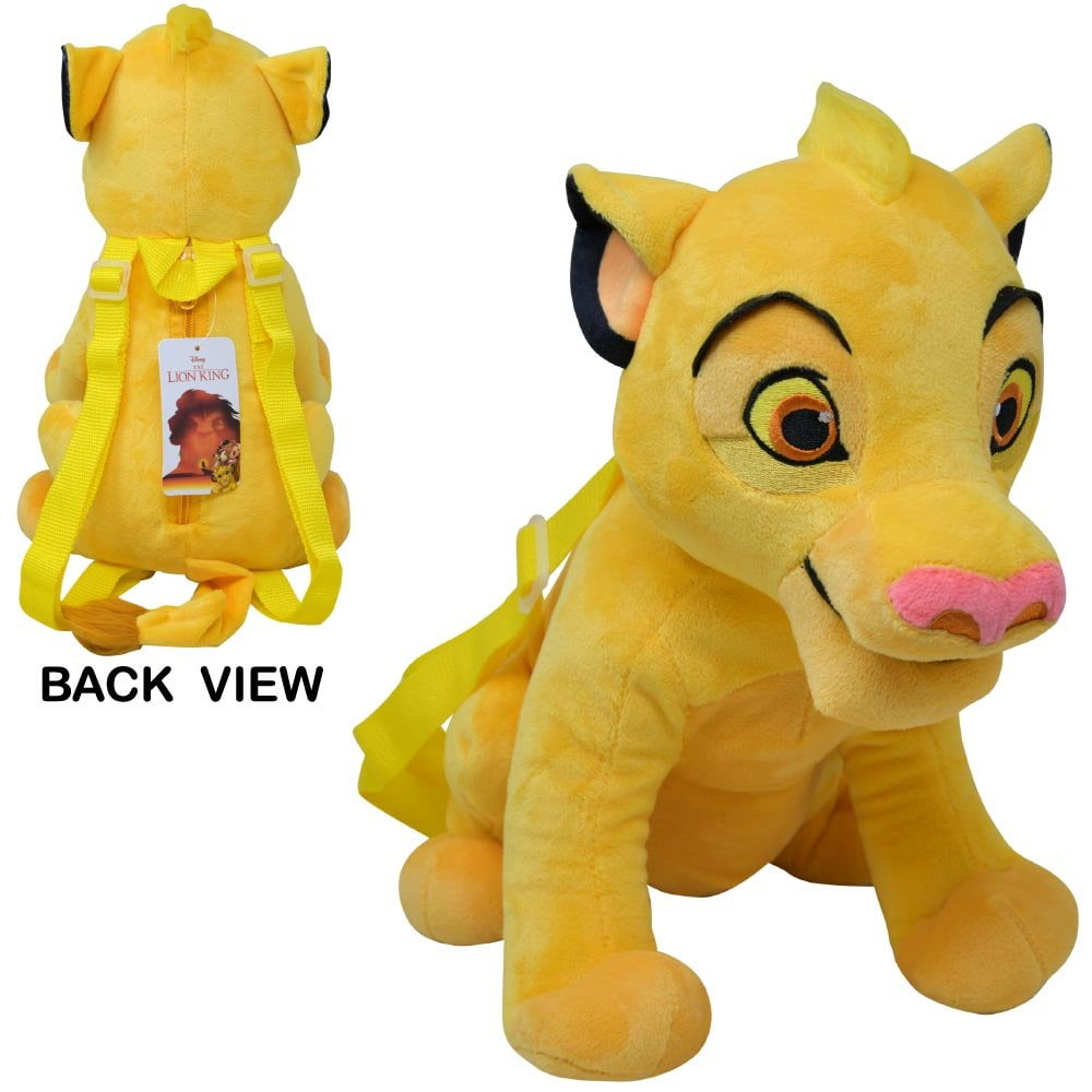 Lion King Simba 14" Plush Backpack - Walmart.com