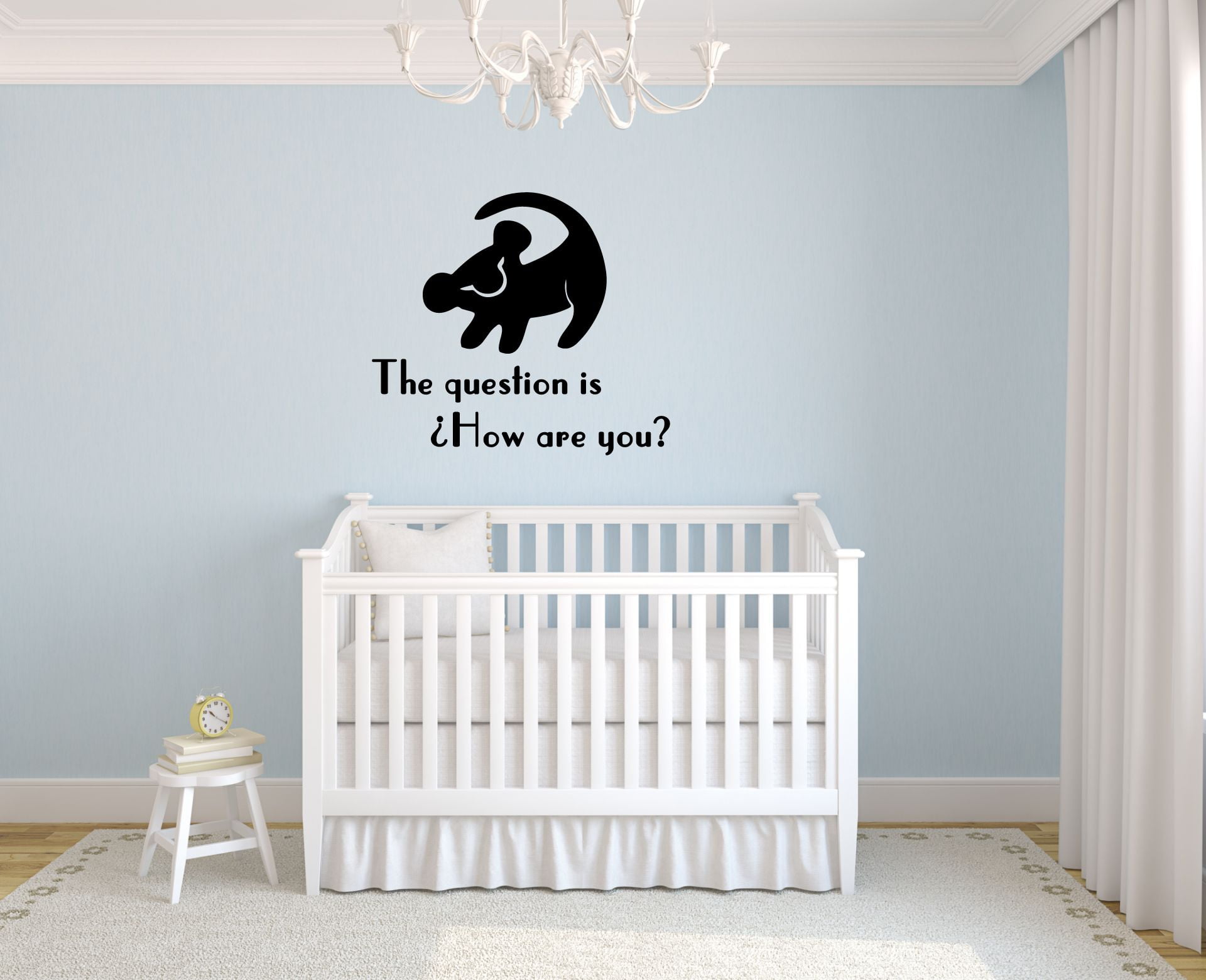 The Lion King Simba Quotes Wall Decals For Kids Rooms Mufasa Decor ...