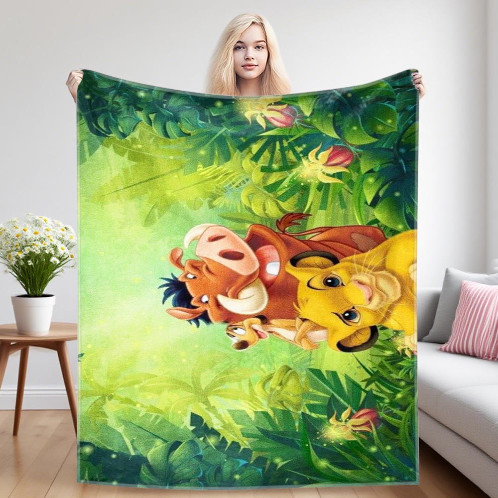 Lion King Throw Blankets Girls Gift Birthday Christmas 60"X80" in ...