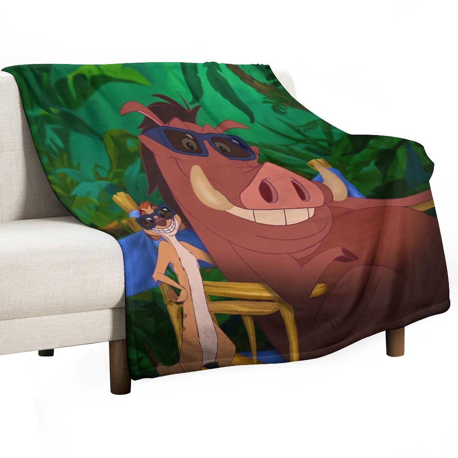 Lion King Urban Jungle Luxury Plush Boys kids Throw Blanket,60"x80 ...