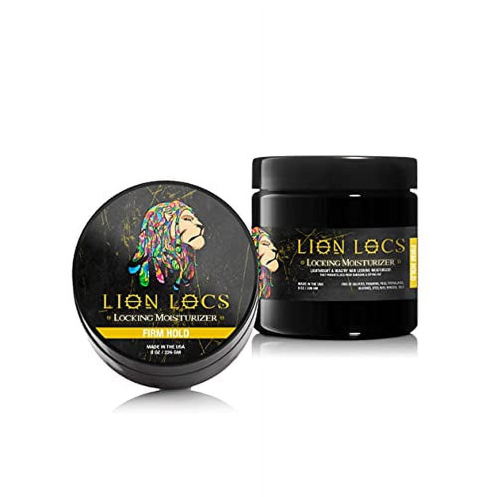 Lion Locs Firm Hold Hair Locking Dreadlock Gel Cream For Dreads, Braids ...
