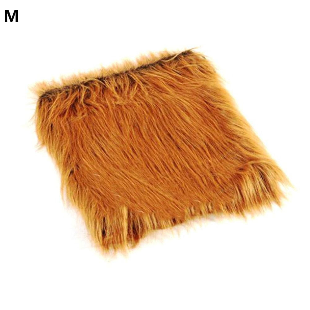 Lion Mane Costume for Medium Large Dogs, Adjustable Realistic ...