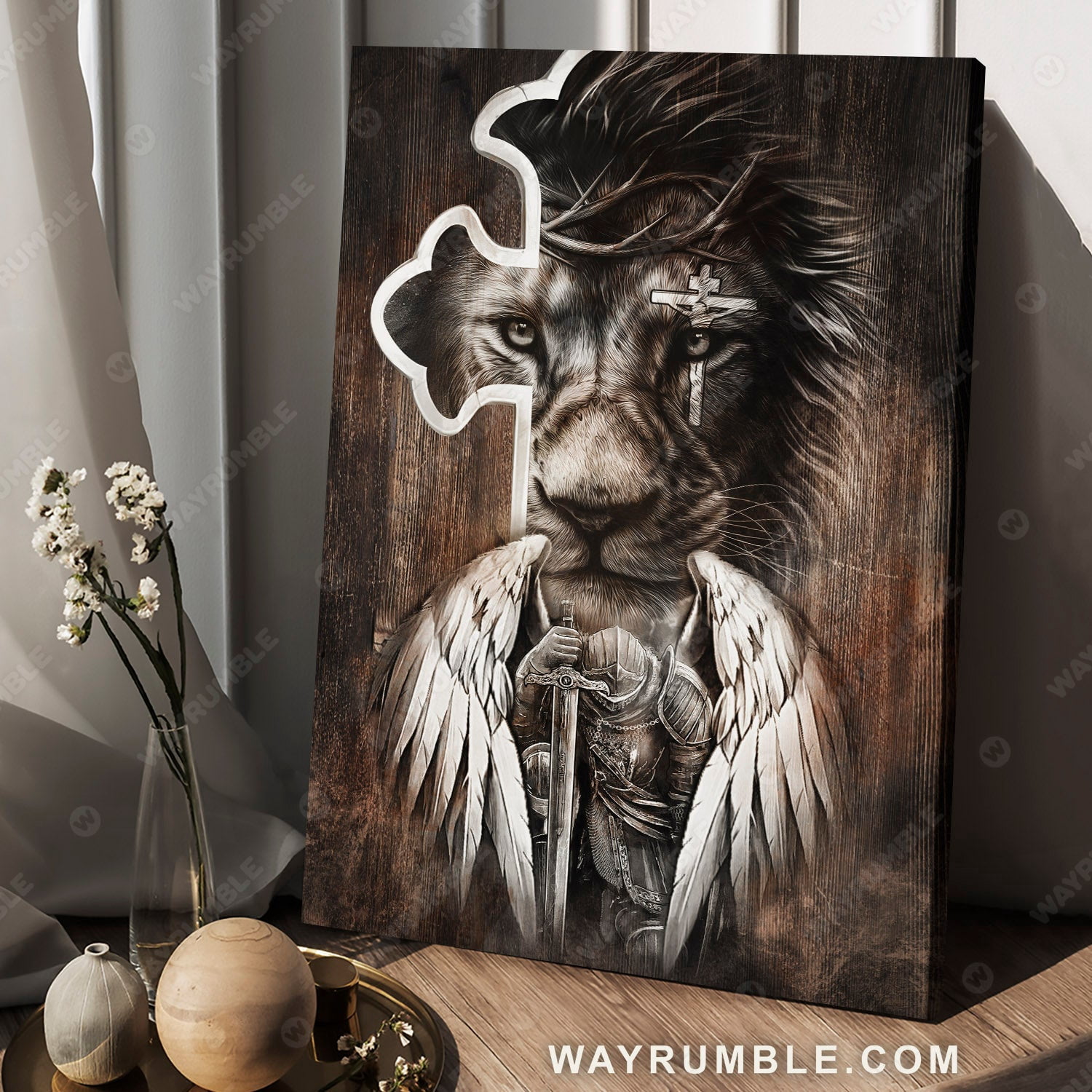 Lion Of Judah, Knight Of God, Warrior With Wings, Fight For Jesus ...