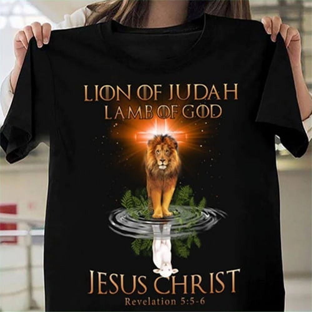 Lion Of Judah Lamb Of God Jesus Christ Strong Christian Faith Bible ...