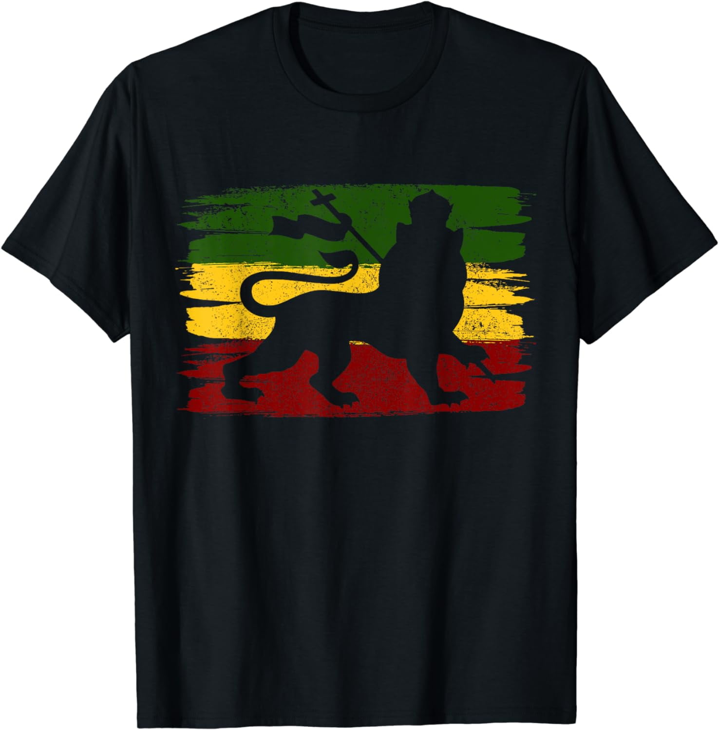 Lion Of Judah Rastafari Jamaican Reggae Music Rasta Gift T-Shirt ...
