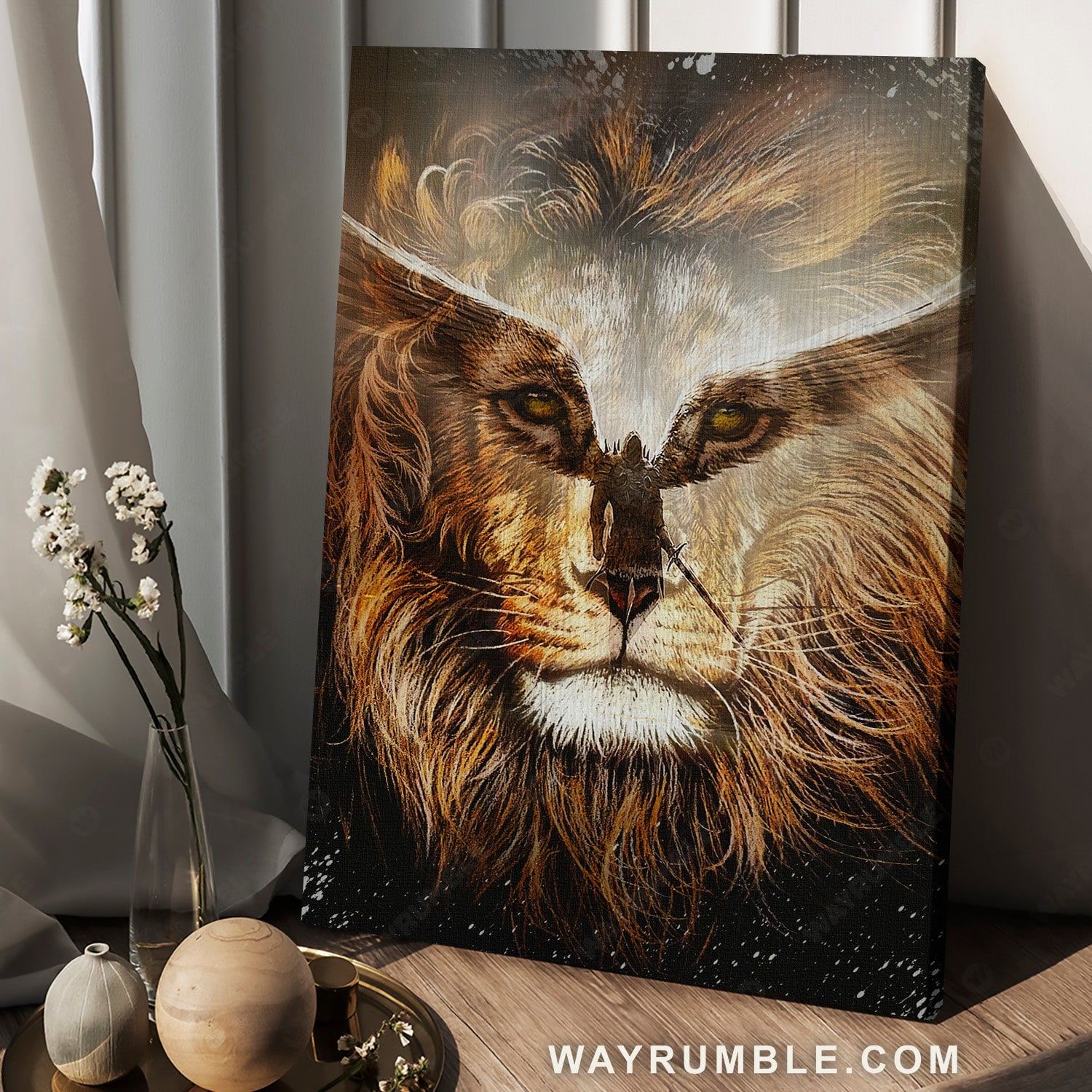 Lion Of Judah, Stunning Ea.Gle, Warrior Artwork, Jesus Sym.Bol - Jesus ...