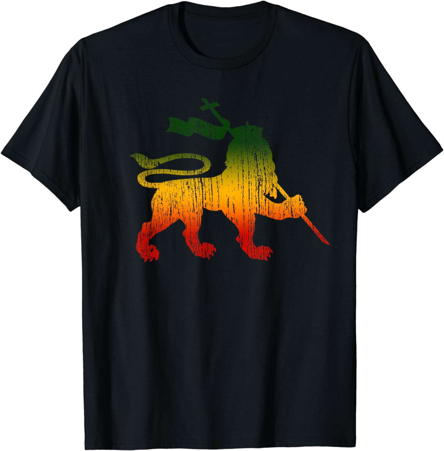 Lion Of Judah T-Shirt Rastafari Rasta Reggae Jamaica Gift T-Shirt ...