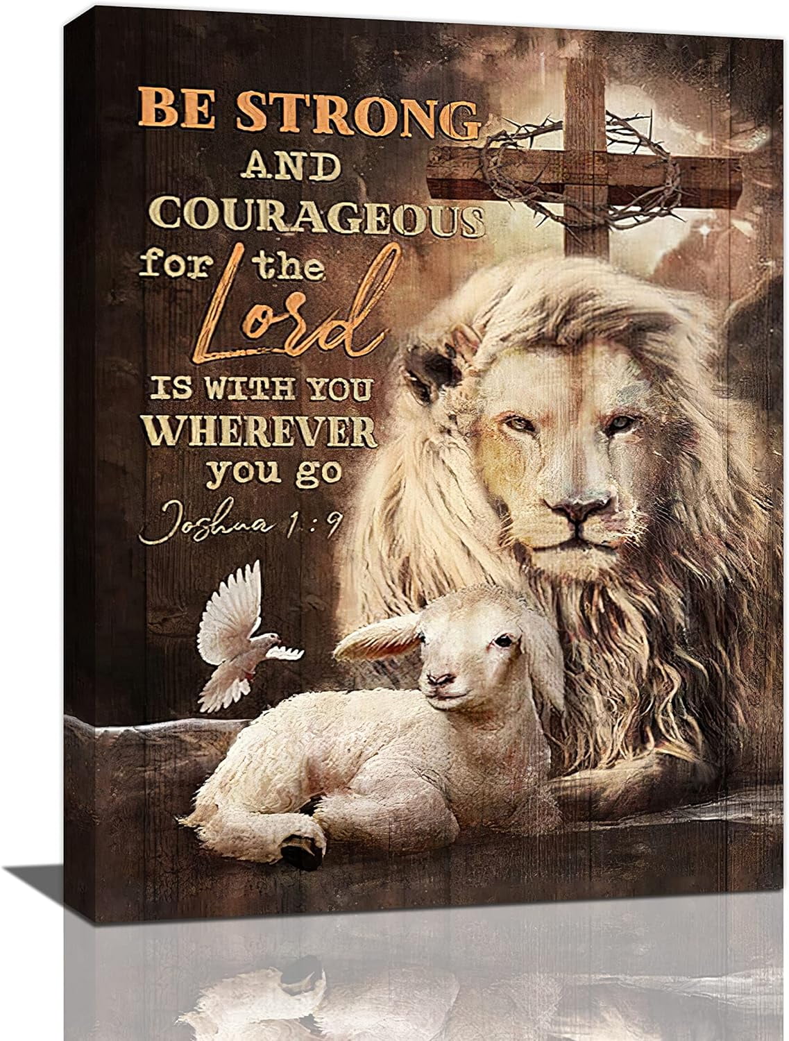 Lion Of Judah Wall Art Christian Bible Verses Pictures Wall Decor ...