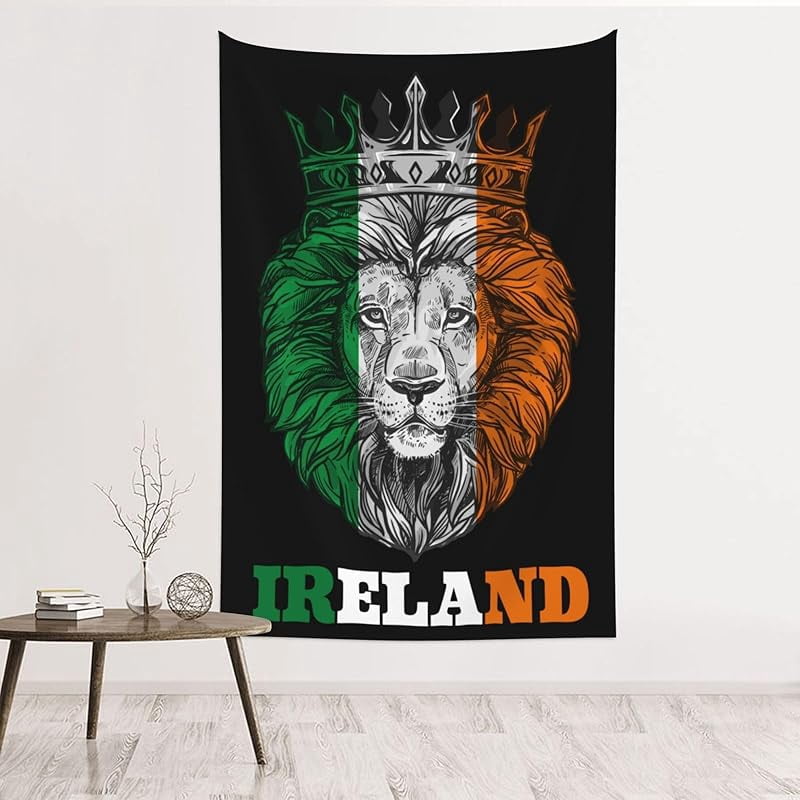 Lion Puerto Rico Puerto Rican Flag Tapestry 60x40 Inch Funny Aesthetic ...