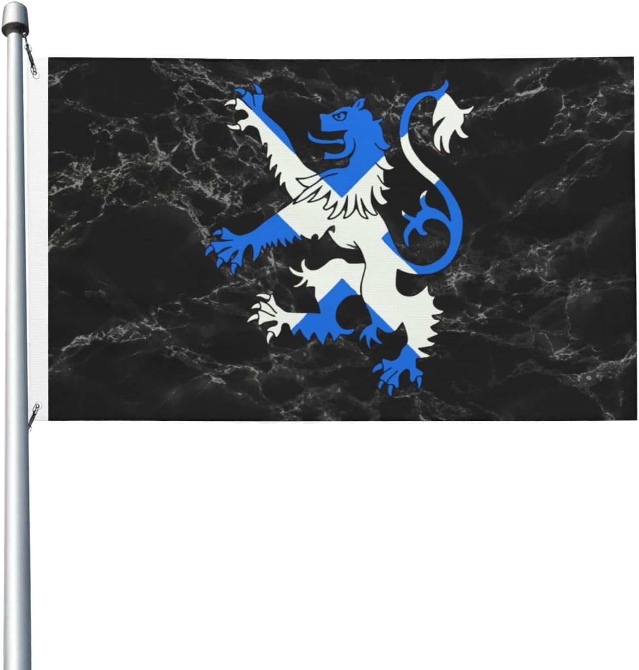 Lion Rampant Scotland Scottish 3x5 Double Sided Flag Fade Resistant ...