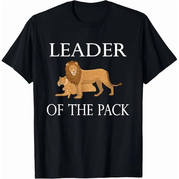 Lion Shirt Leader Of The Pack Wild Jungle Animal Tshirt Unisex S-5XL ...