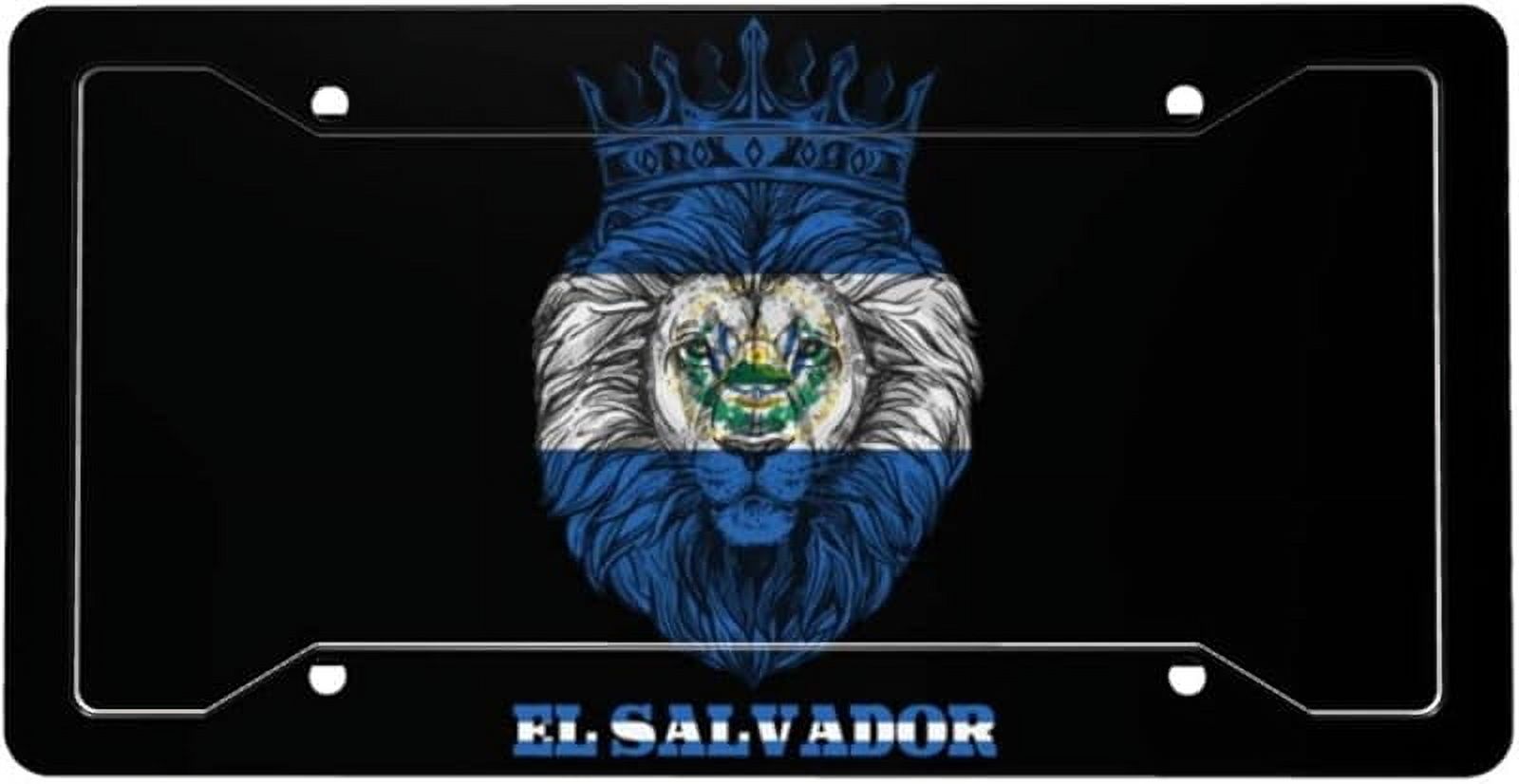 Lion Trinidad-and-Tobago Flags Front License Plate and License Plate ...