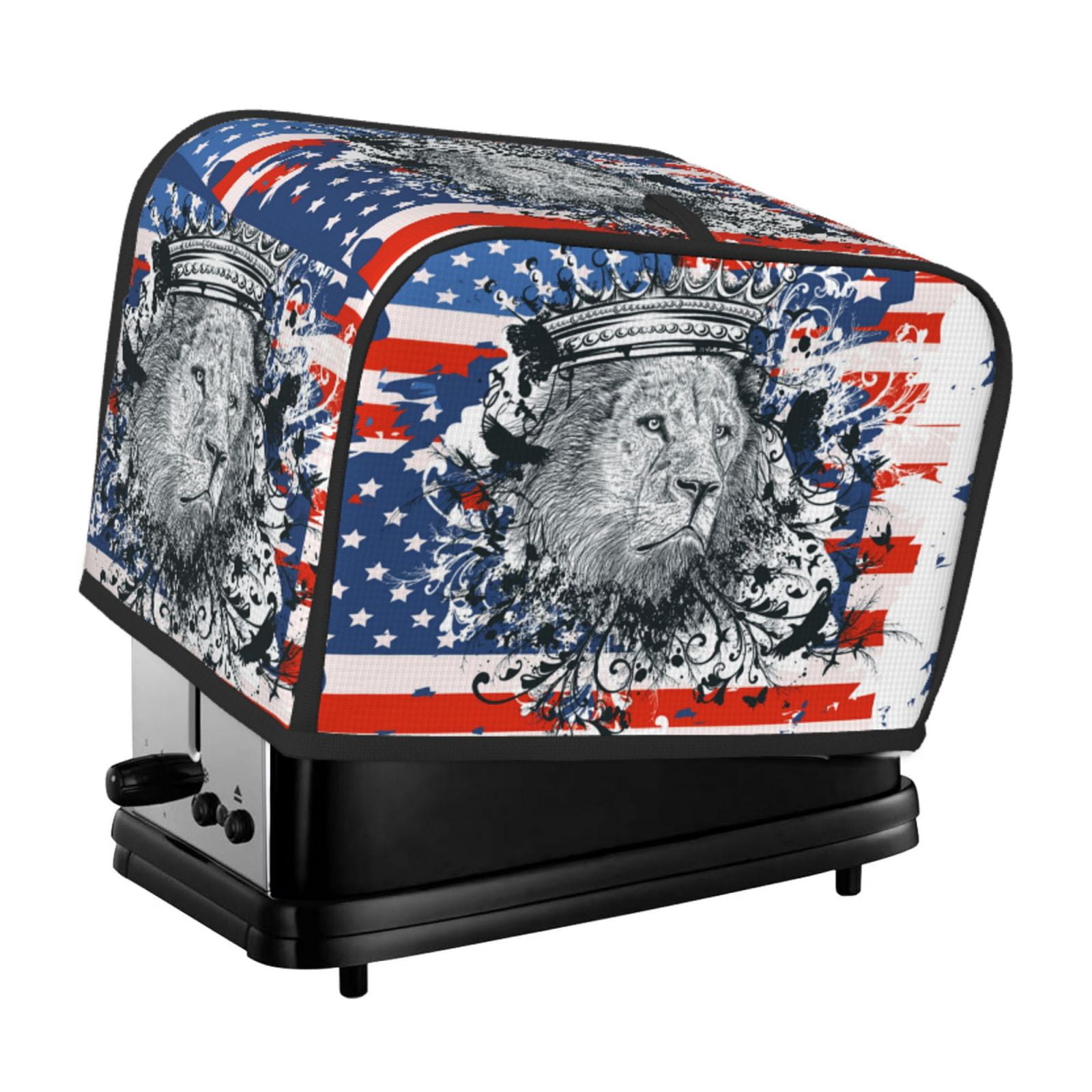 Lion USA Flag 2 Slice Toaster Cover Bread Maker Dust Protective For ...