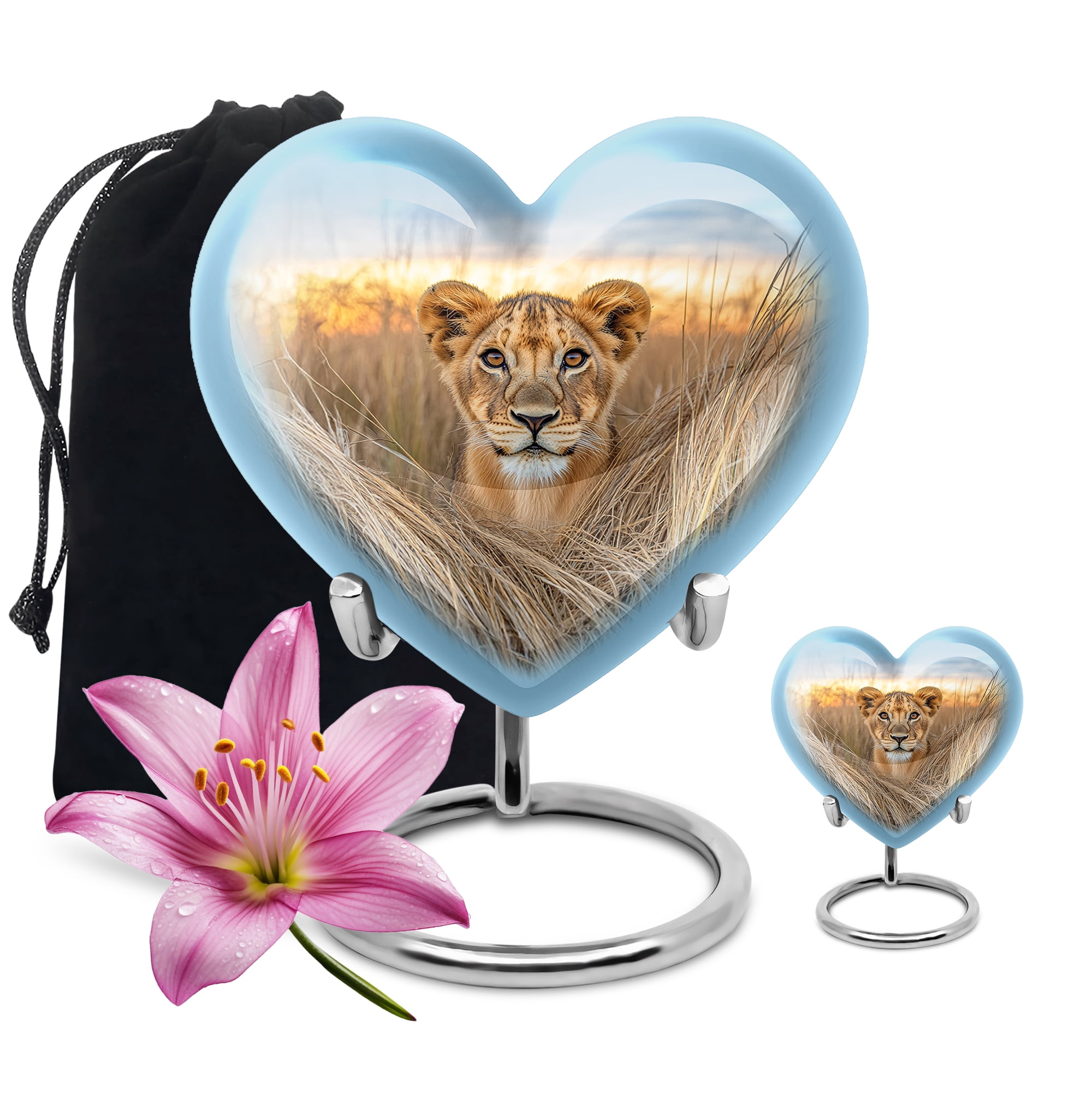 Lion Urn, Urns for Human Ashes, Large Urns for Human Ashes Adult Male ...