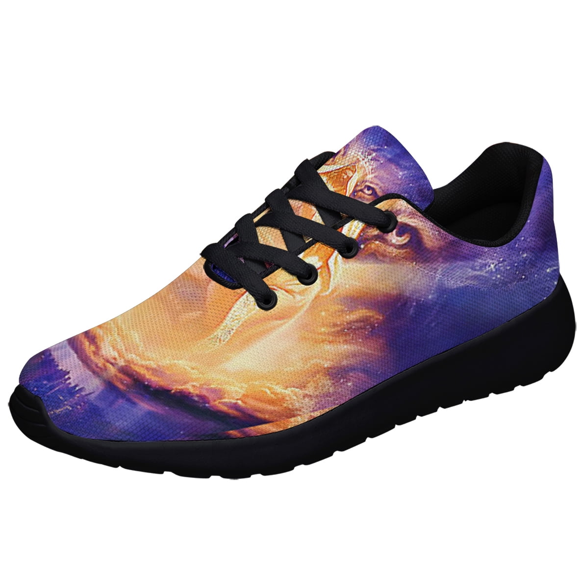 Lion of Judah Shoes Sneakers Black Size 11 - Walmart.com