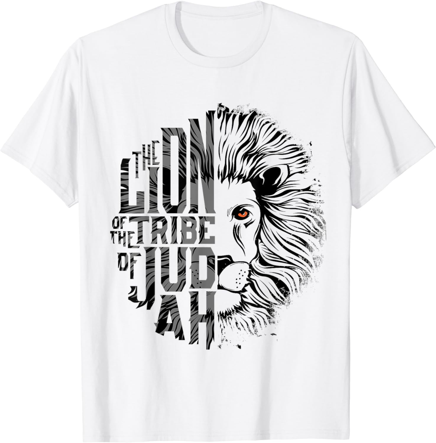 Lion of Tribe of Judah Religious Graphic Christian Worship T-Shirt ...