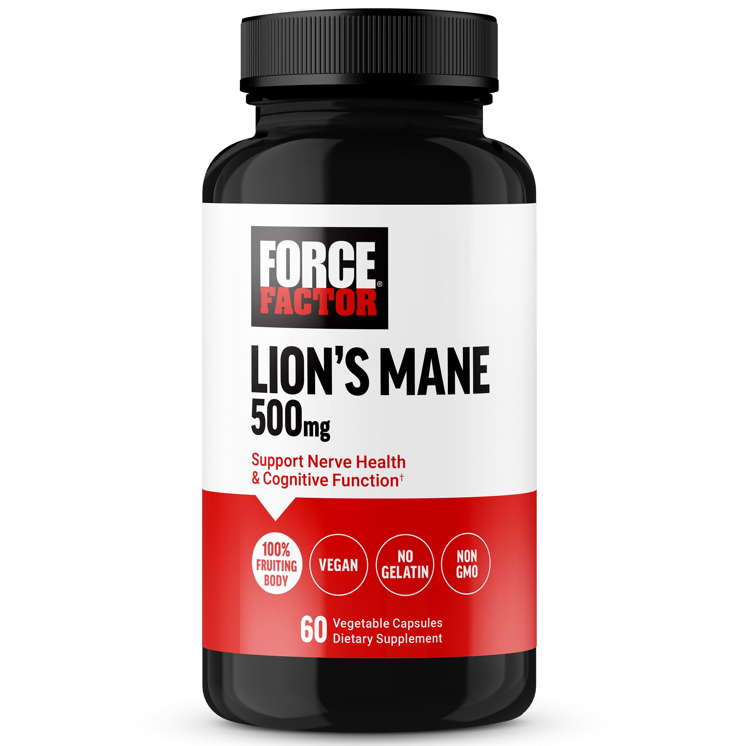 Lion’s Mane Capsules, Memory & Focus Supplement, Supports Nerve Health ...