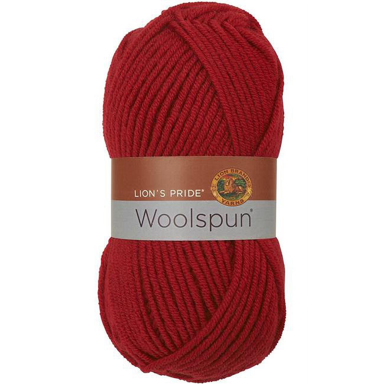 Lion's Pride Woolspun Yarn-Red - Walmart.com