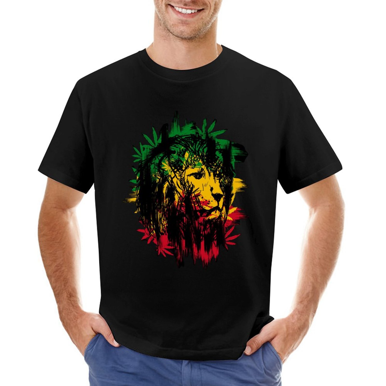 Lion with Dreadlocks As A Symbol of The Rastafarian Subculture Men’s ...