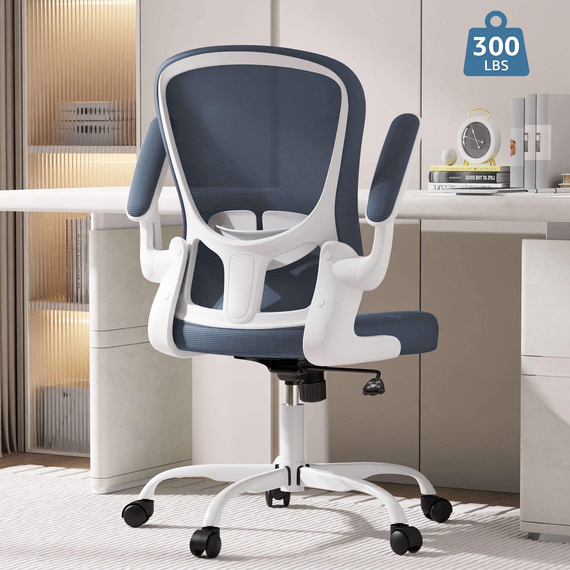 Lioncin Ergonomic Office Chair, Comfort Home Office Task Chair, Lumbar ...