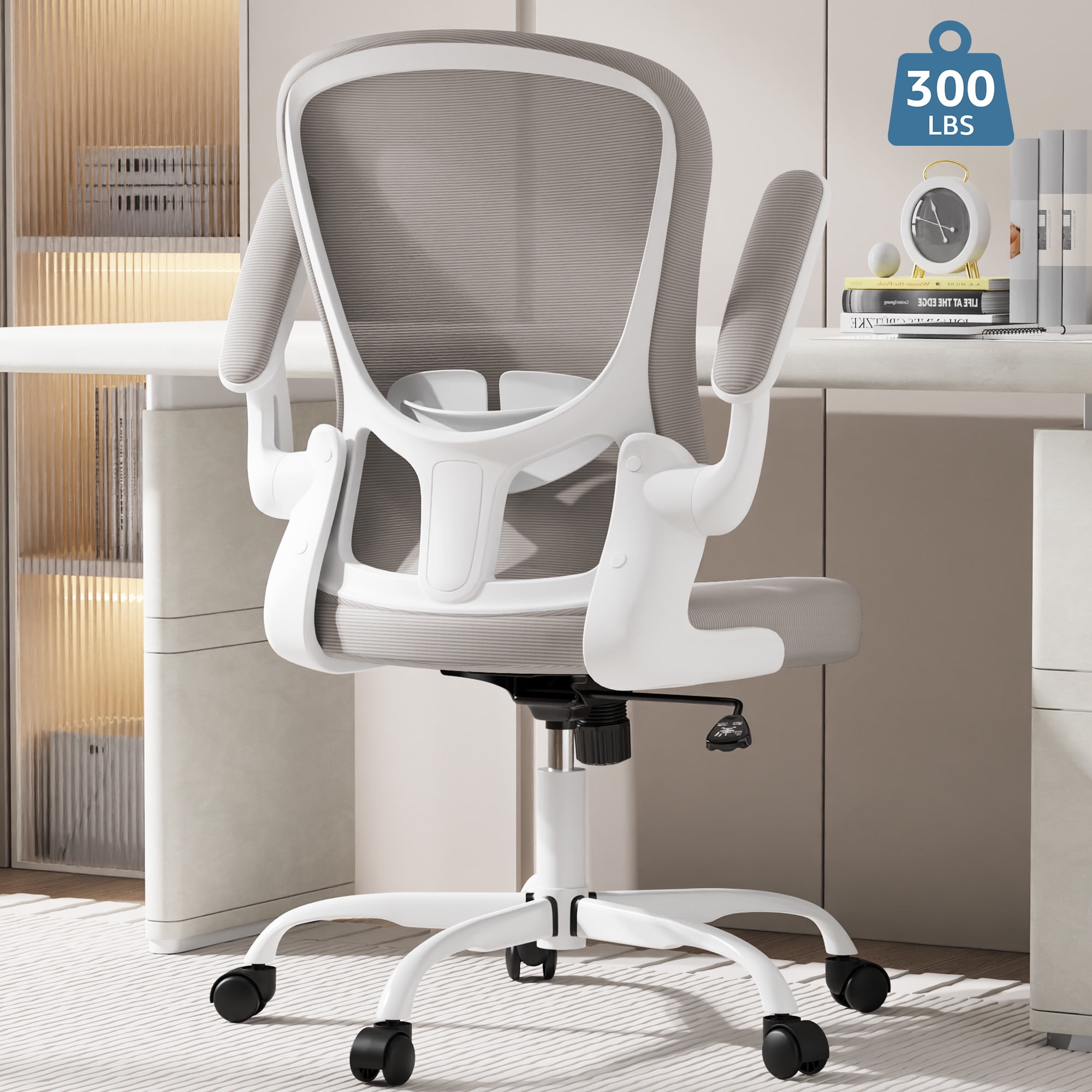 Lioncin Ergonomic Office Chair, Comfort Home Office Task Chair, Lumbar ...