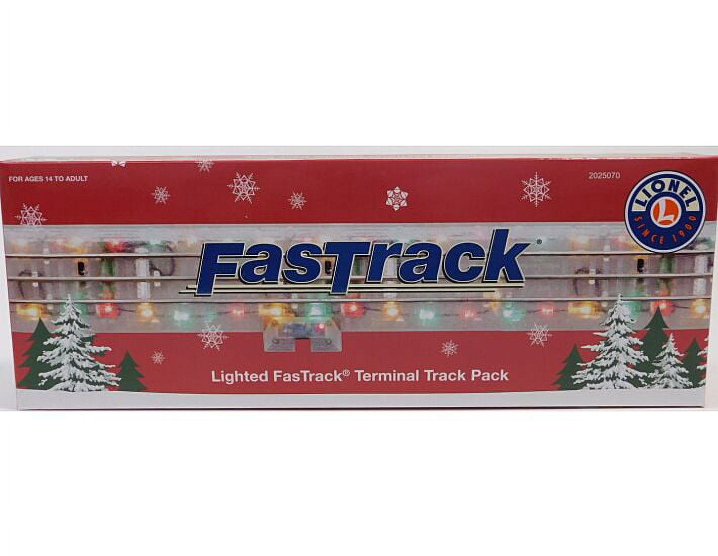 Lionel 2025070 10" Straight Lighted Terminal Fastrack with Multi ...