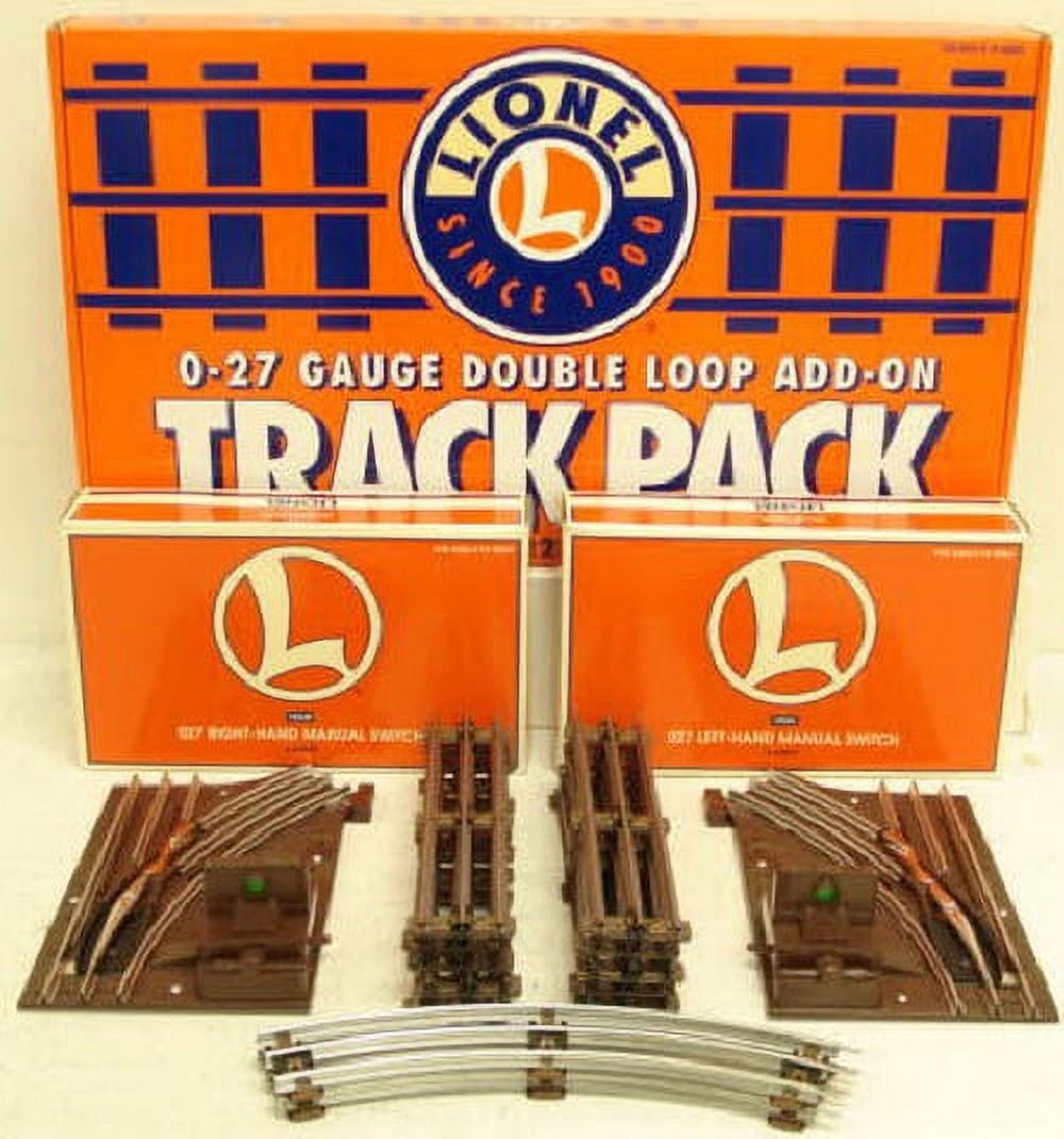 Lionel 6-22967 O27 Double Loop Add-On Track Pack - Walmart.com