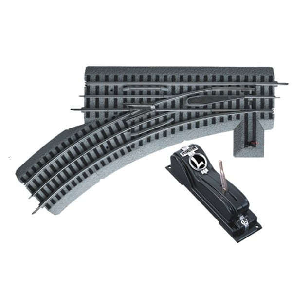 Lionel Model 6-81947 O FasTrack O36 Remote Command LH Track Switch ...