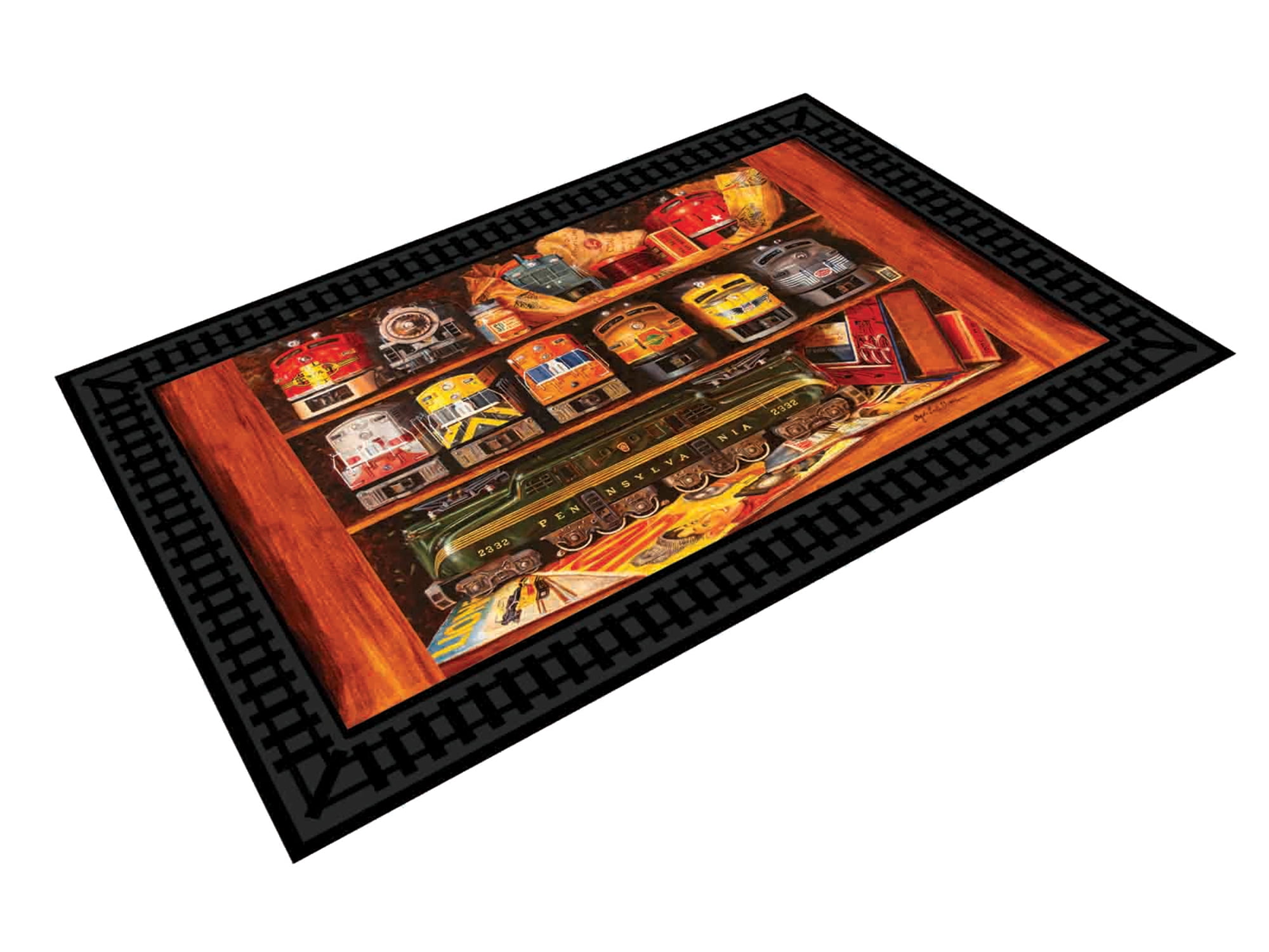 Lionel 9-42031 Well Stocked Shelves Welcome Mat Insert - Walmart.com