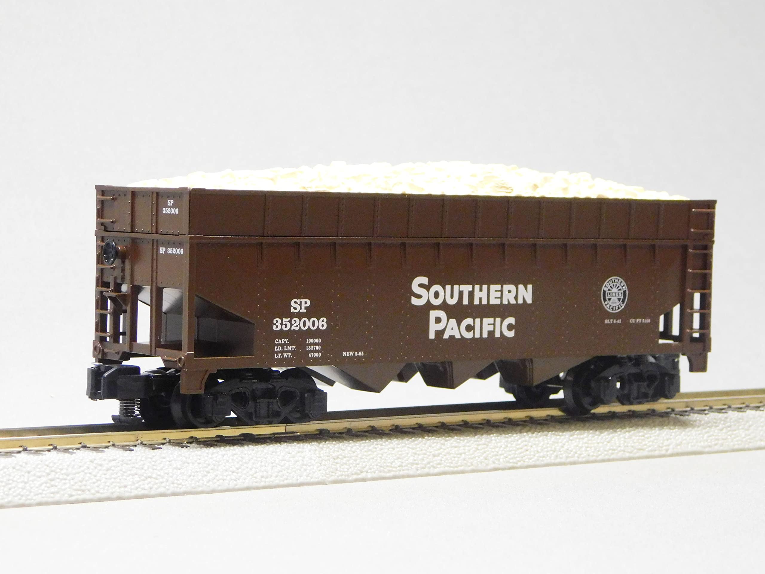 Lionel American Flyer Southern Pacific Wood CHIP Hopper #352006 S Gauge ...