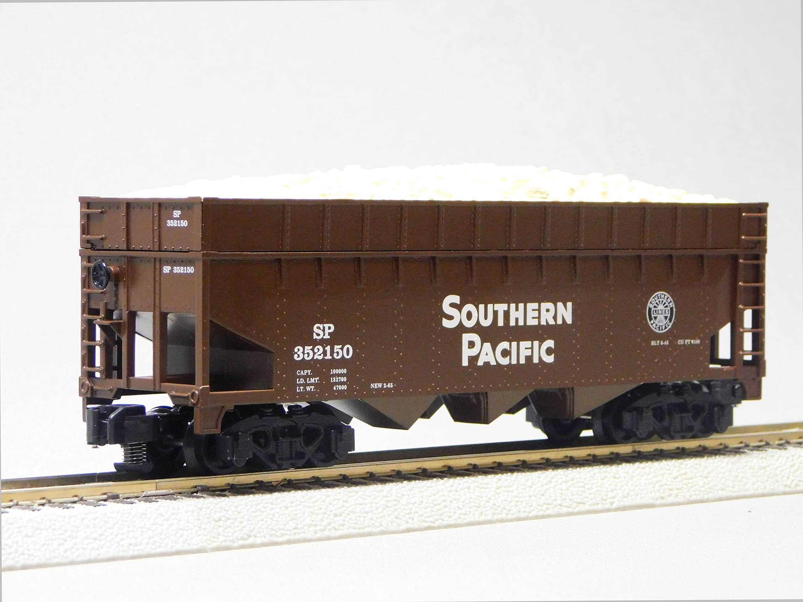 Lionel American Flyer Southern Pacific Wood CHIP Hopper #352150 S Gauge ...