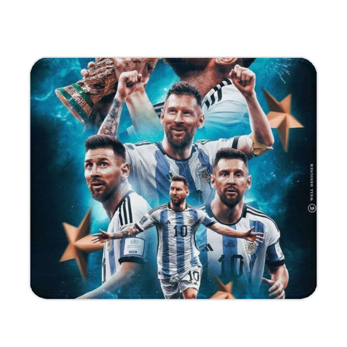 Lionel Andrés Messi12*10in Genshin Impact Comfortable Mouse Pad Gaming ...