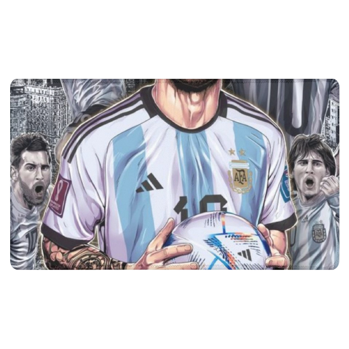 Lionel Andrés Messi24*14in Genshin Impact Comfortable Mouse Pad Gaming ...