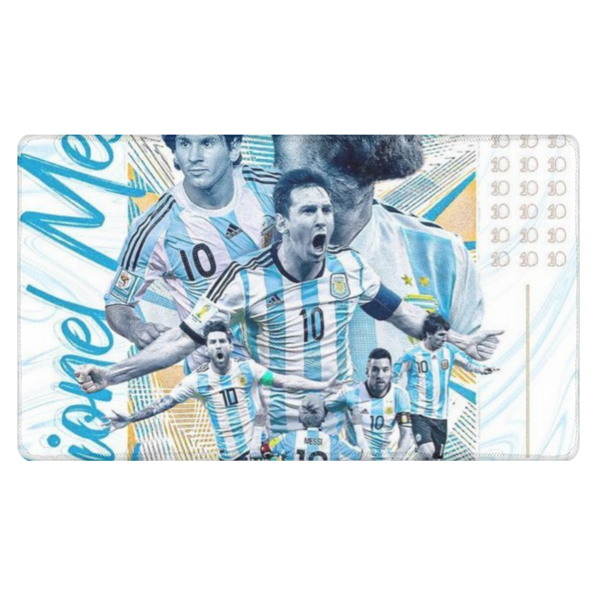 Lionel Andrés Messi24*14in Genshin Impact Comfortable Mouse Pad Gaming ...