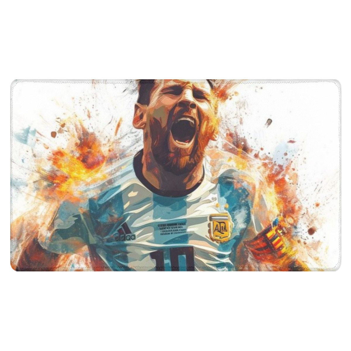 Lionel Andrés Messi24*14in Genshin Impact Comfortable Mouse Pad Gaming ...