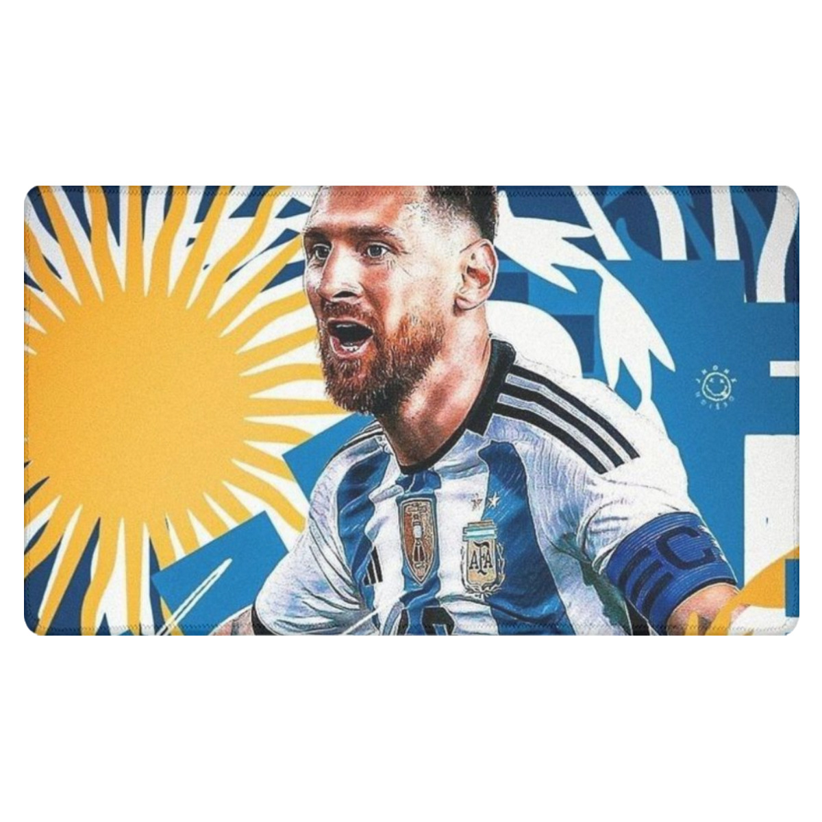 Lionel Andrés Messi24*14in Genshin Impact Comfortable Mouse Pad Gaming ...