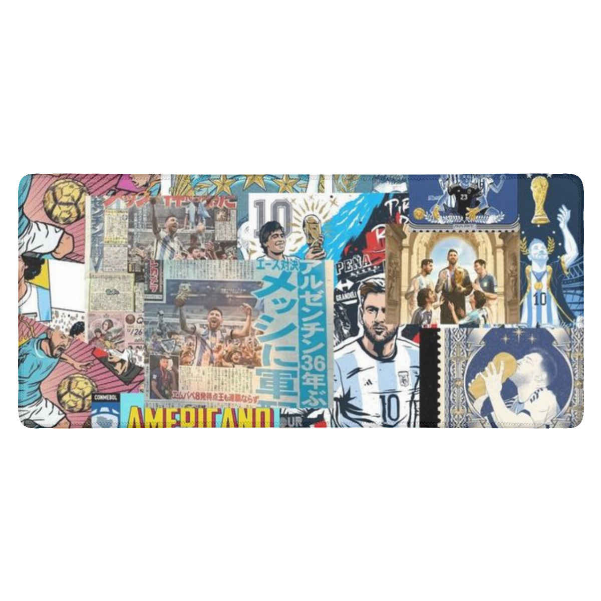 Lionel Andrés Messi35*16in Genshin Impact Comfortable Mouse Pad Gaming ...