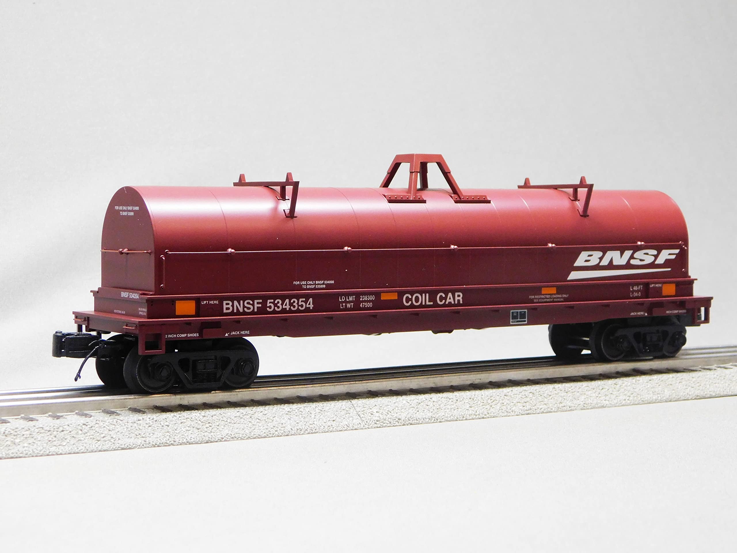 Lionel BNSF Coil CAR #534354 Covered Gondola w/Removable Coil Load O Gauge 2226462 - Walmart.com