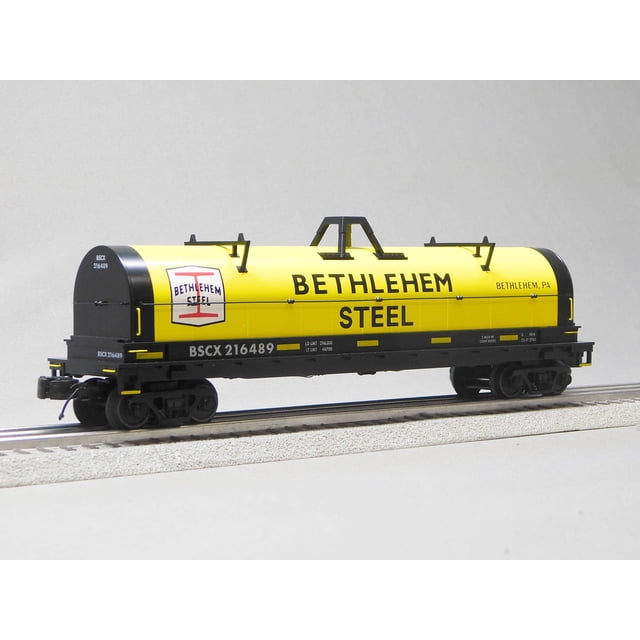 Lionel Bethlehem Steel Coil CAR #216489 Covered Gondola w/Removable ...