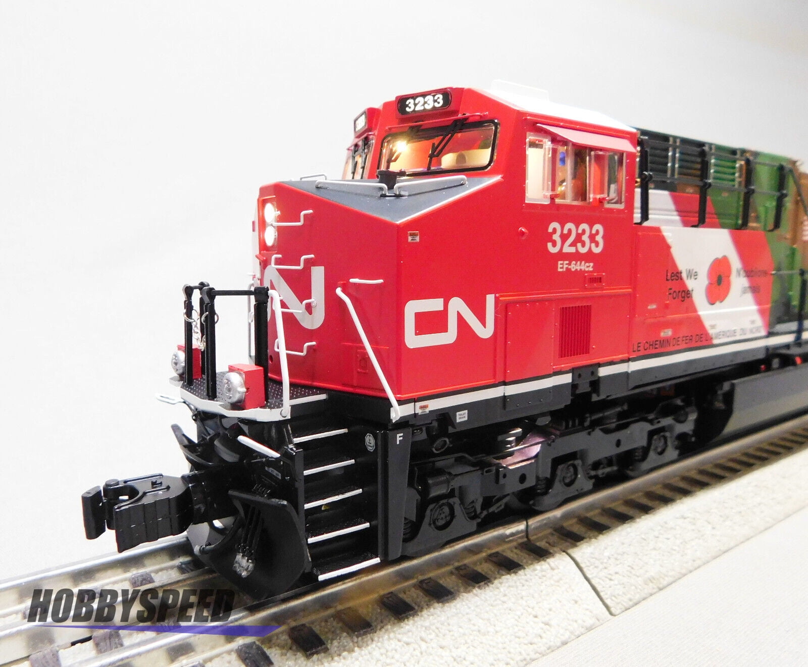 Lionel Canadian National Veterans Legacy ES44AC Diesel Locomotive #3233 O Gauge 2233492 ...