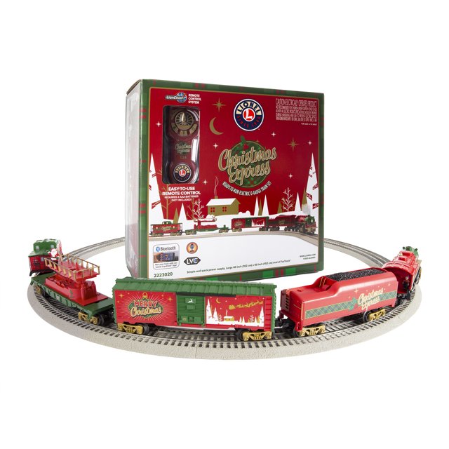 Lionel Christmas Celebration Express O Gauge Train Set with Bluetooth ...