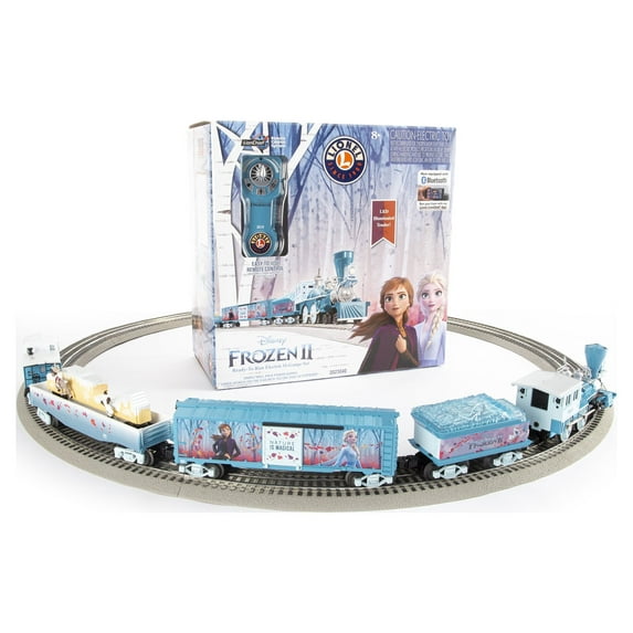Lionel Disney Frozen 2 Bluetooth Electric Powered O Gauge Model Train ...