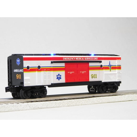 Lionel Emergency Response Command Unit Sounds BOXCAR #911 O Gauge ...