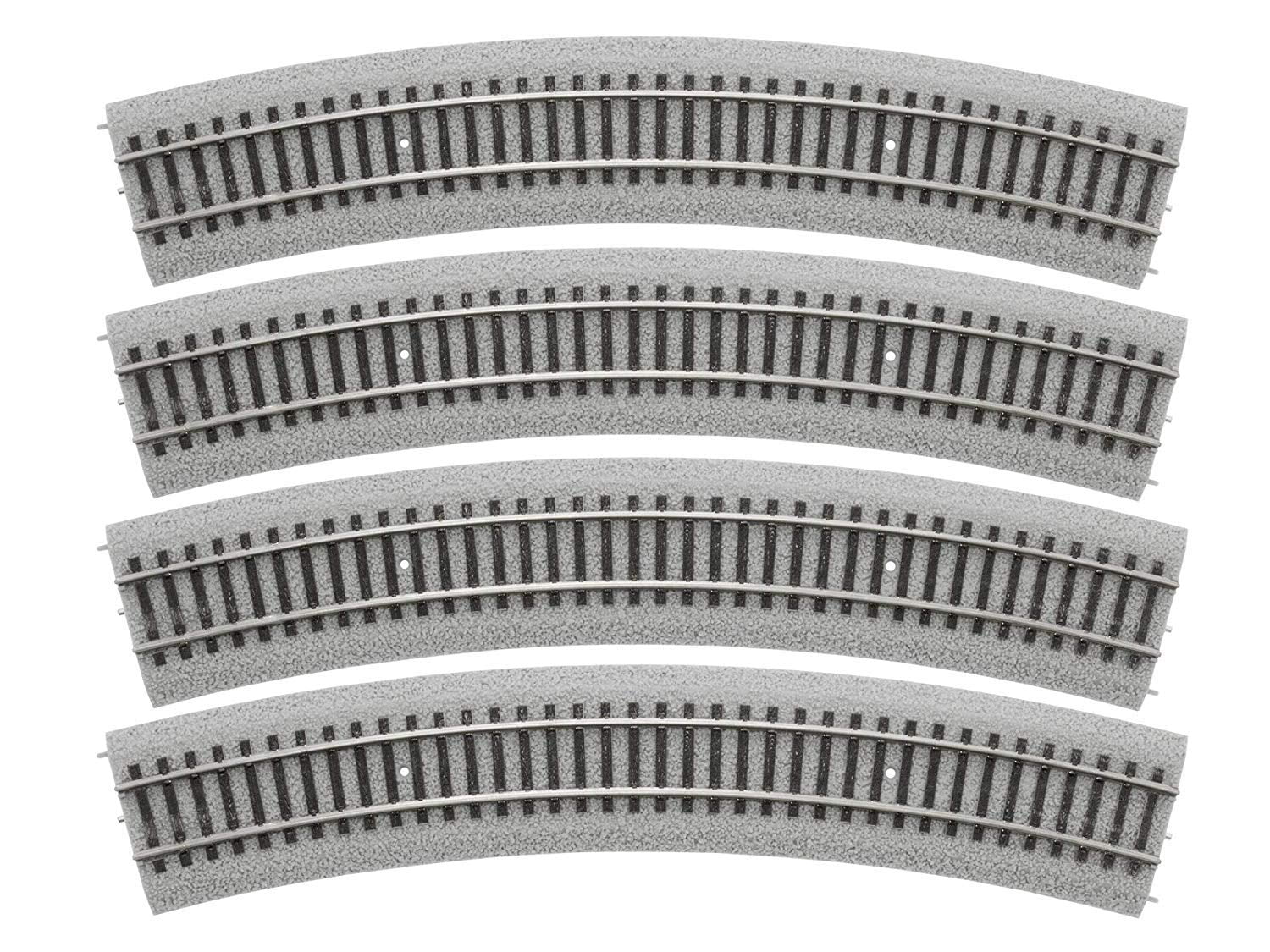 Lionel HO Gauge Track, 20" Radius Curve MagneLock 4-Pack - Walmart.com